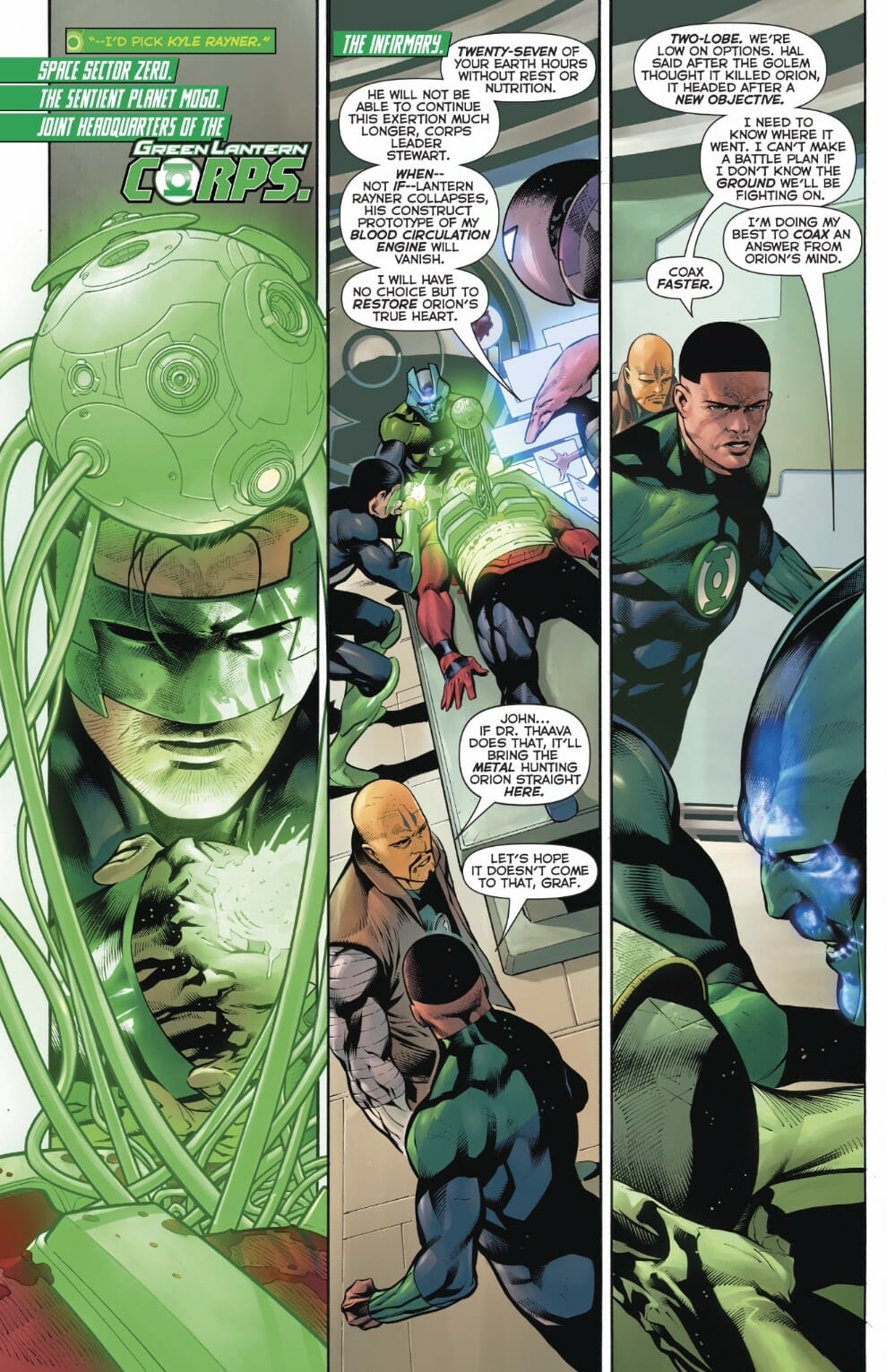 Hal Jordan And The Green Lantern Corps #29 "Fall Of The Gods" Review