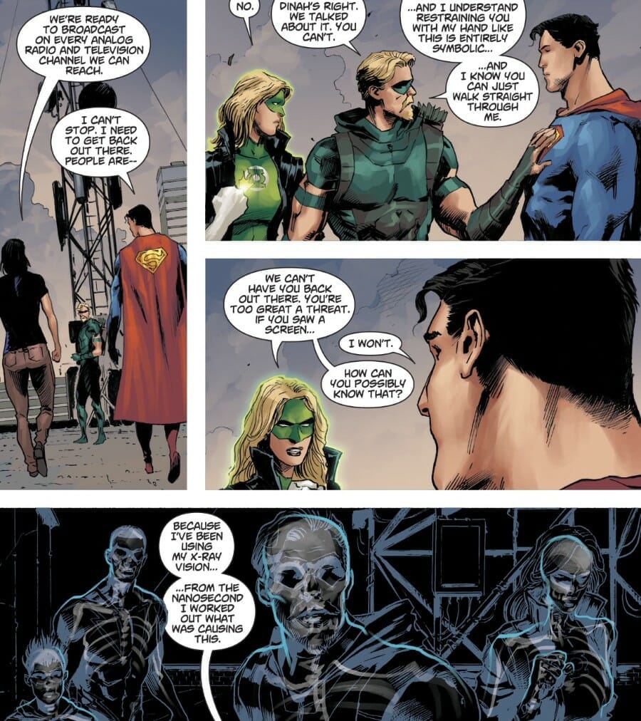 DCeased 4 Superman X-Ray Always On - Comic Book Revolution