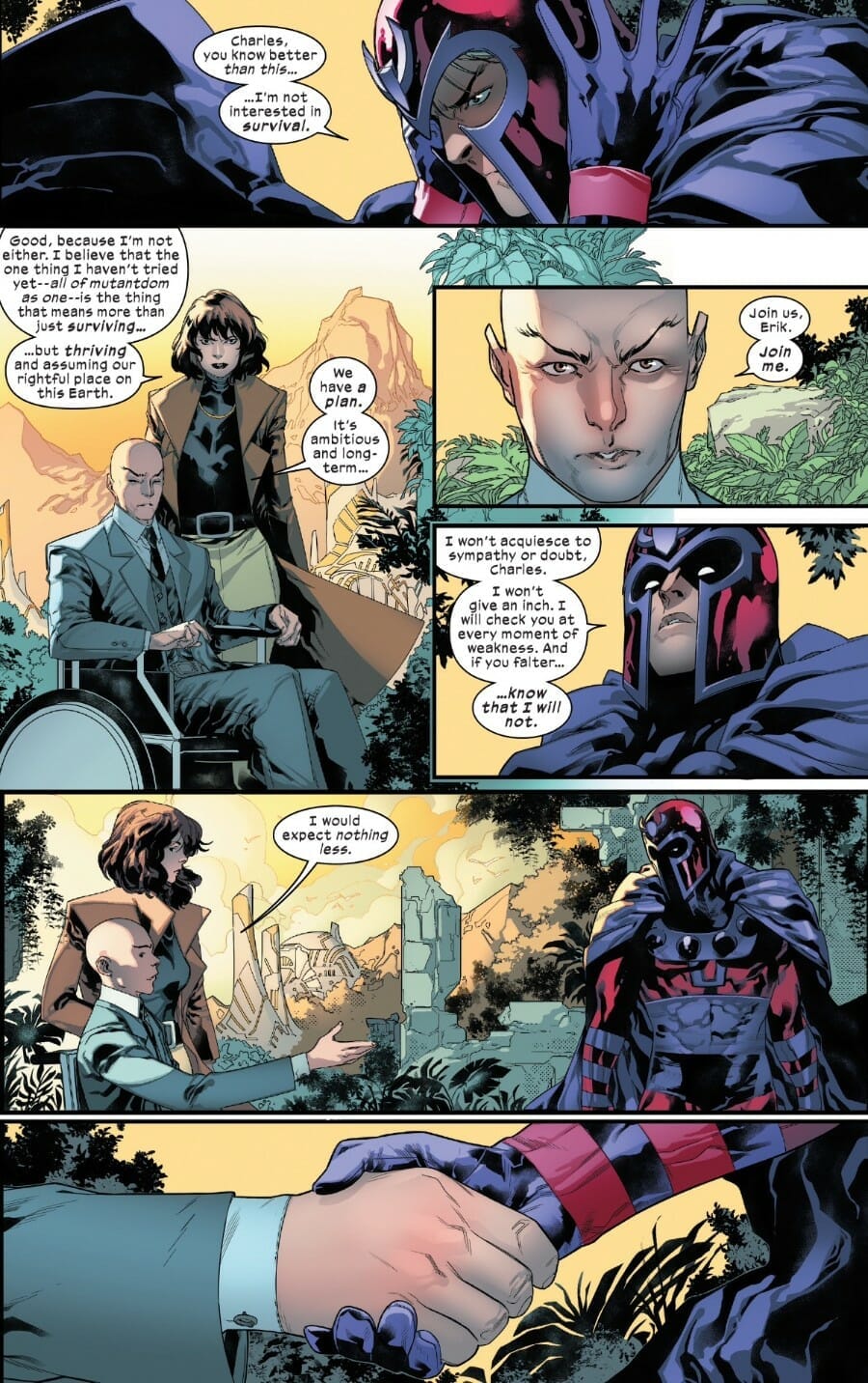 Powers Of X 2 Professor Xavier Magneto Deal - Comic Book Revolution