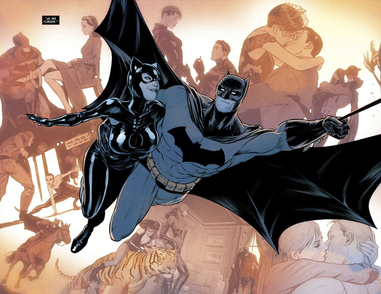 Bat Cat Relationship Key To Tom King Run - Comic Book Revolution