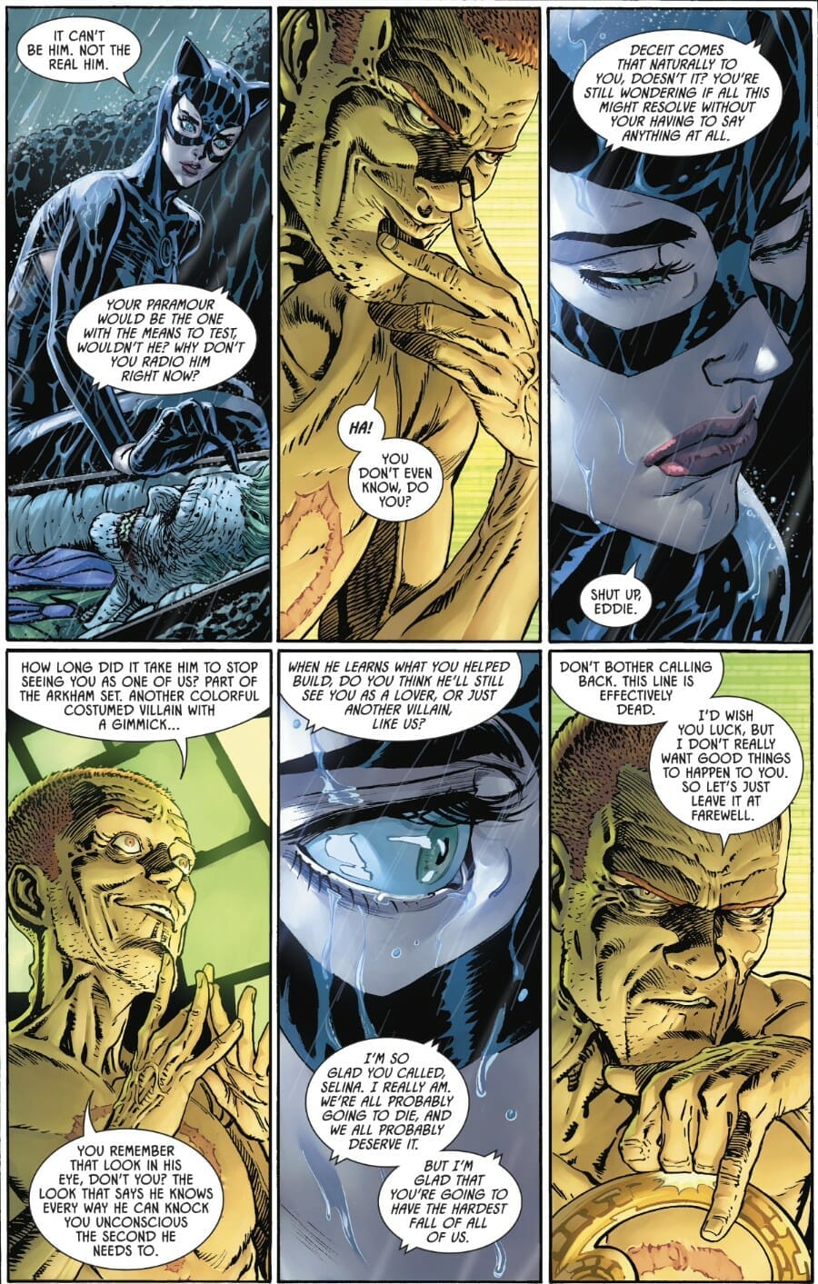 Batman James Tynion Riddler Reveals Catwoman Past - Comic Book Revolution