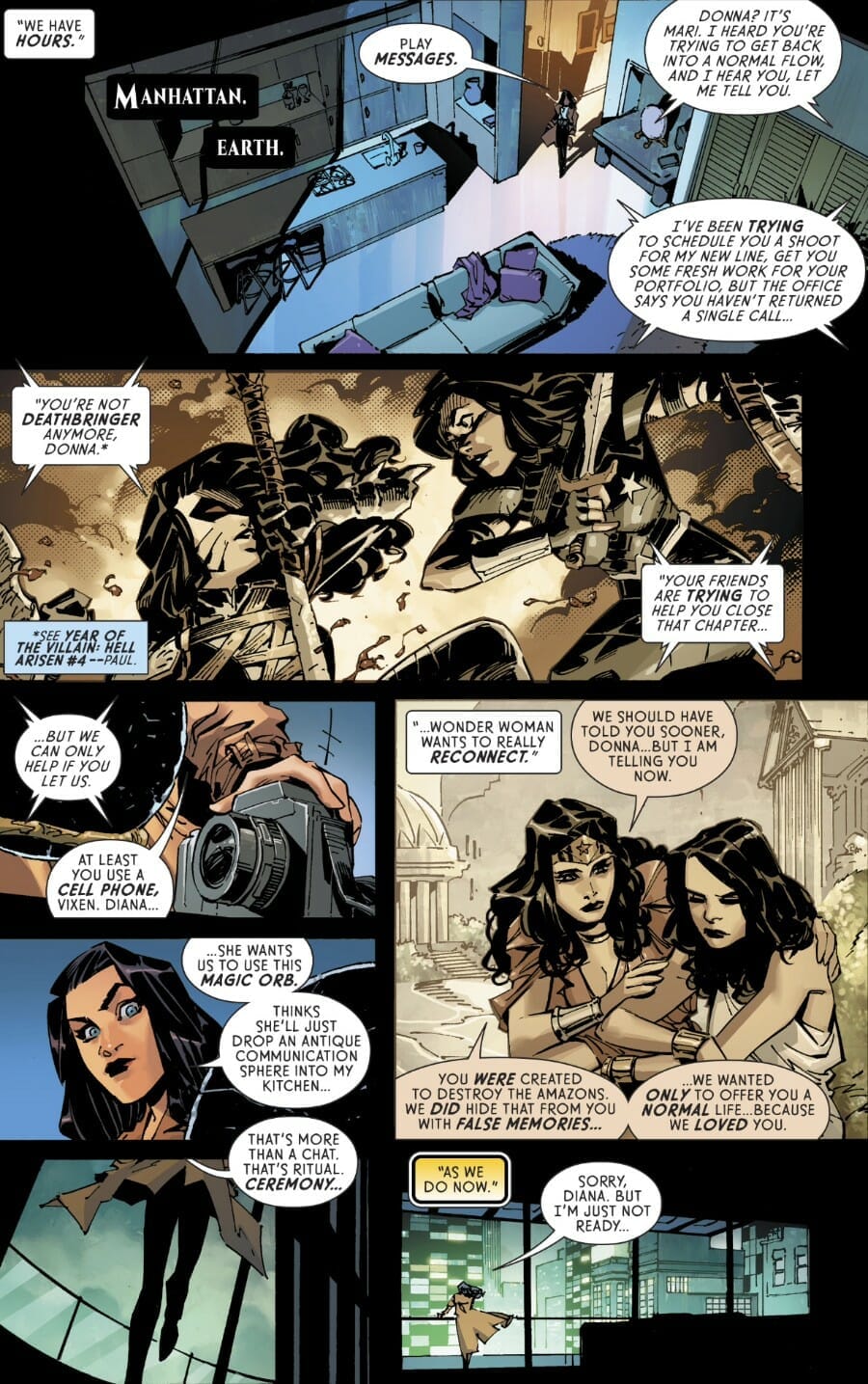 Wonder Woman 754 Donna Troy Connection Comic Book Revolution