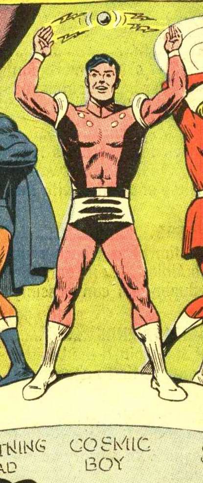 Cosmic Boy's Costume Design History - Comic Book Revolution