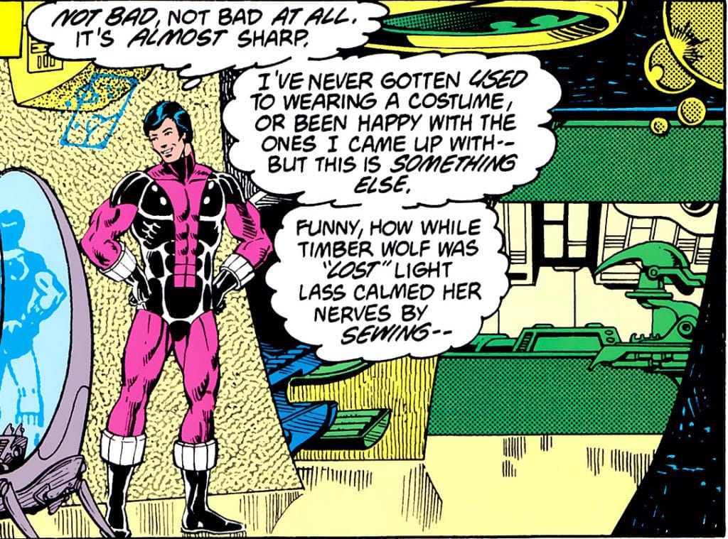Cosmic Boy's Costume Design History - Comic Book Revolution