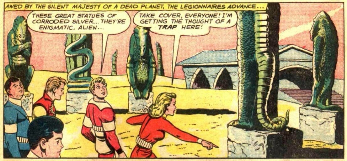 Legion of Super-Heroes Flight Ring Schematics and Abilities - Comic ...