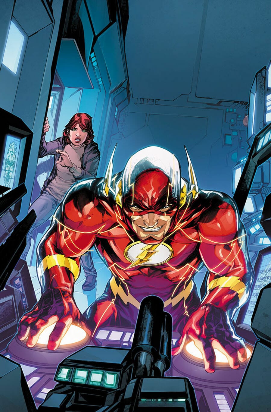 Flash 759 Evil Cover - Comic Book Revolution