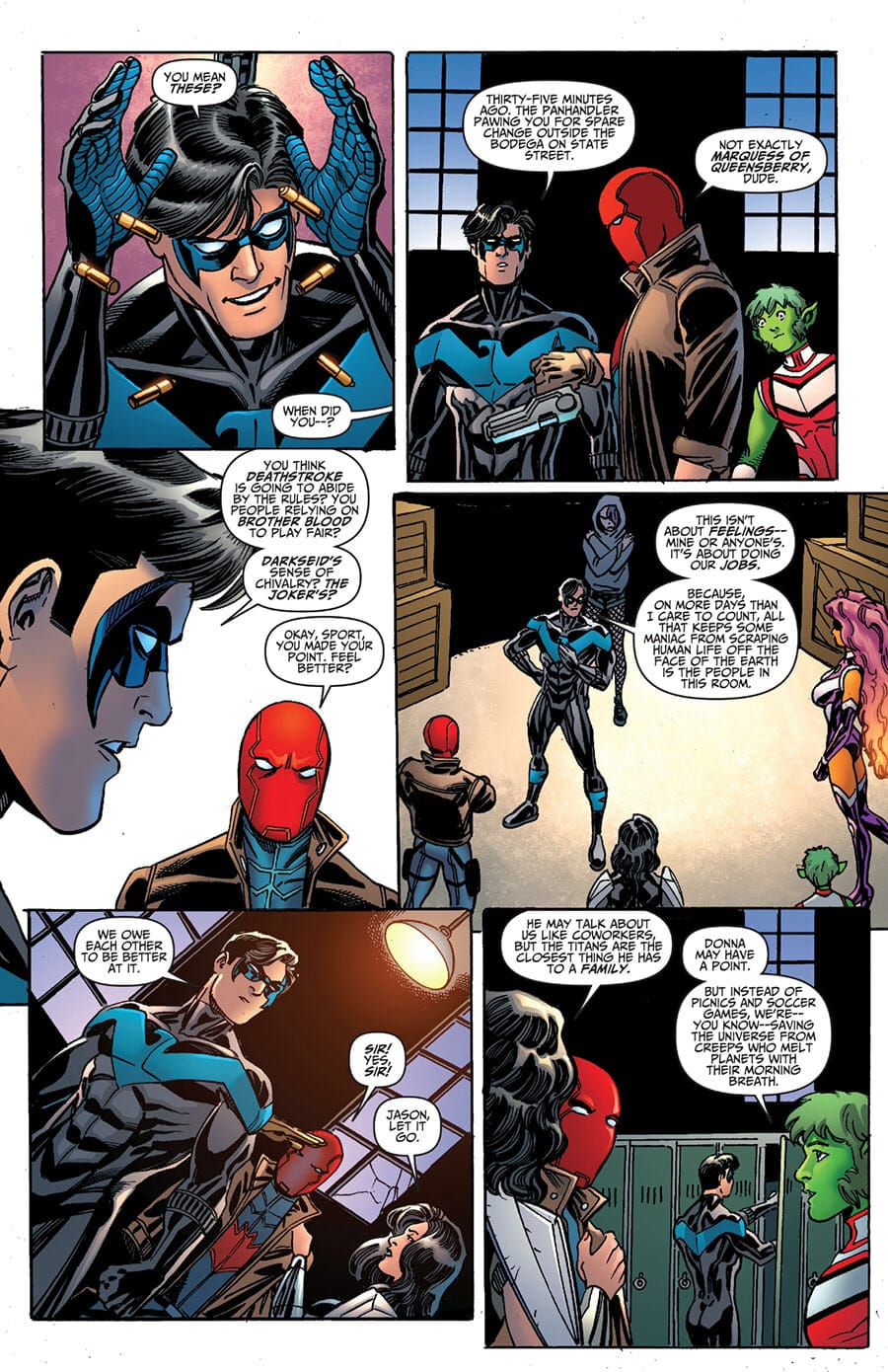 Titans Together 1 Nightwing vs Titans - Comic Book Revolution