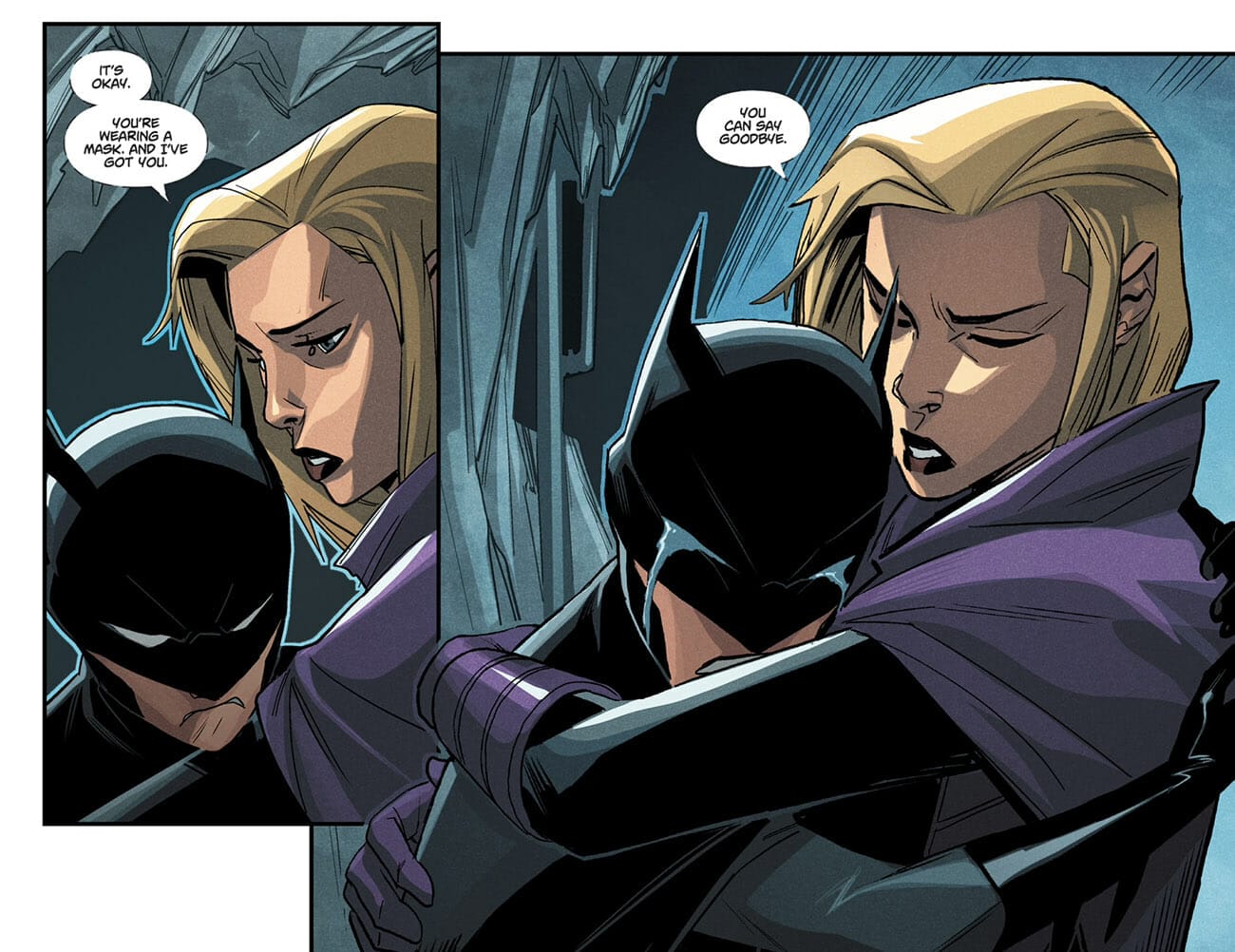 DCeased Hope At Worlds End 5 Spoiler Batman Hug - Comic Book Revolution