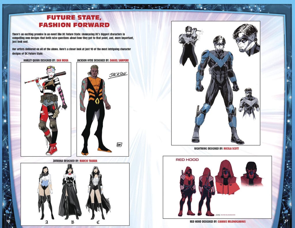 DC Comics Future State Character Concept Art - Comic Book Revolution