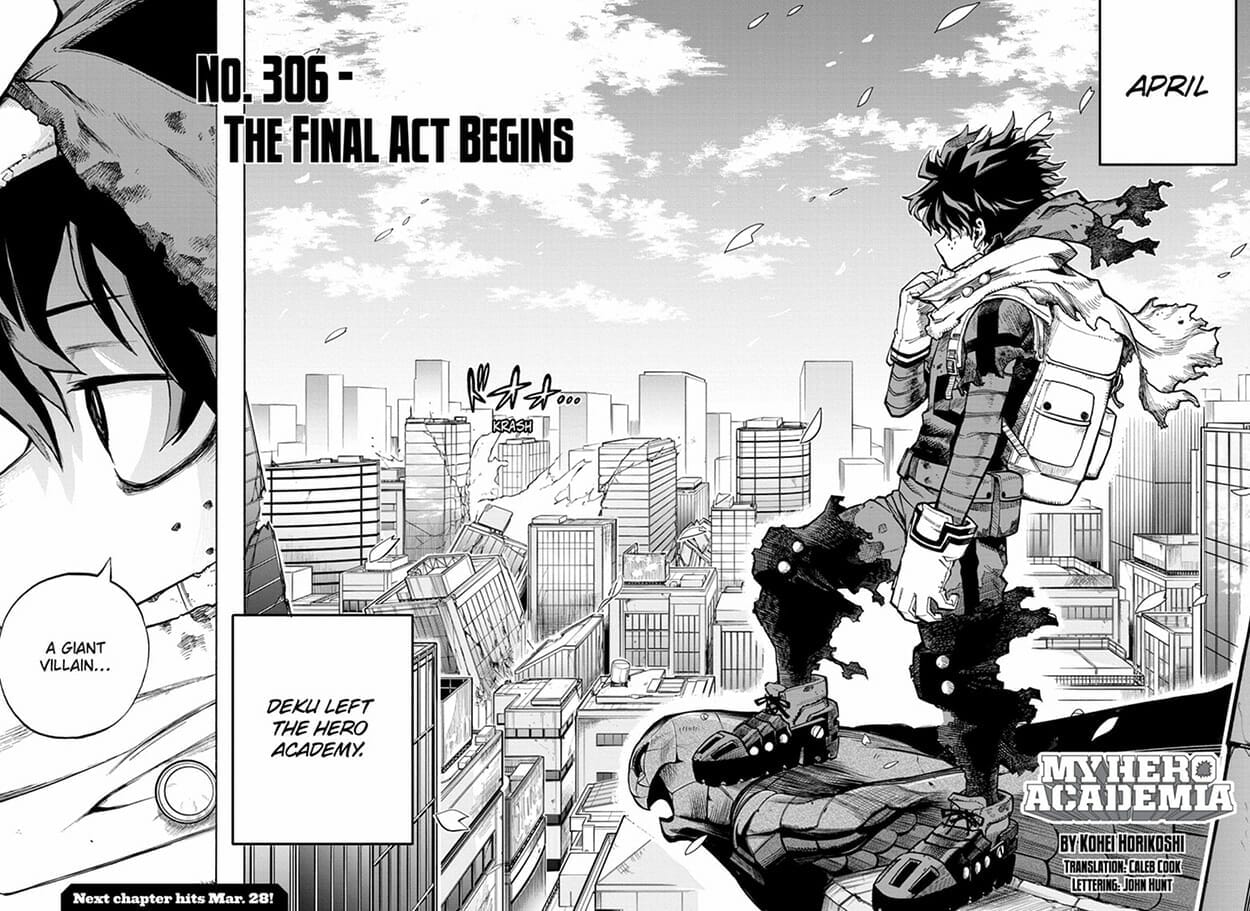 My Hero Academia 306 Time-Skip Deku - Comic Book Revolution