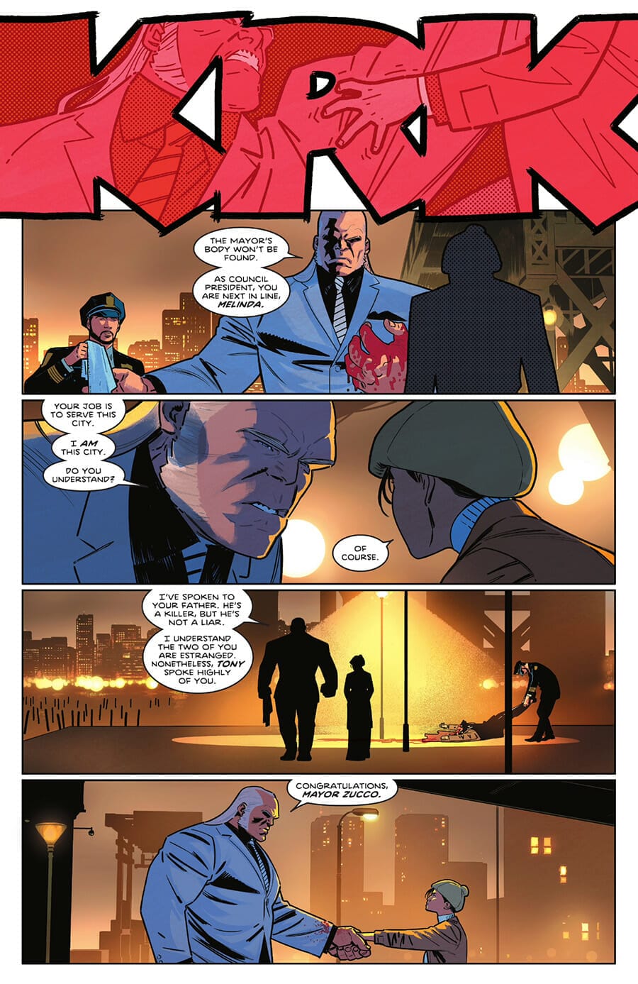 Nightwing 78 Blockbuster Makes Melinda Zucco Mayor - Comic Book Revolution