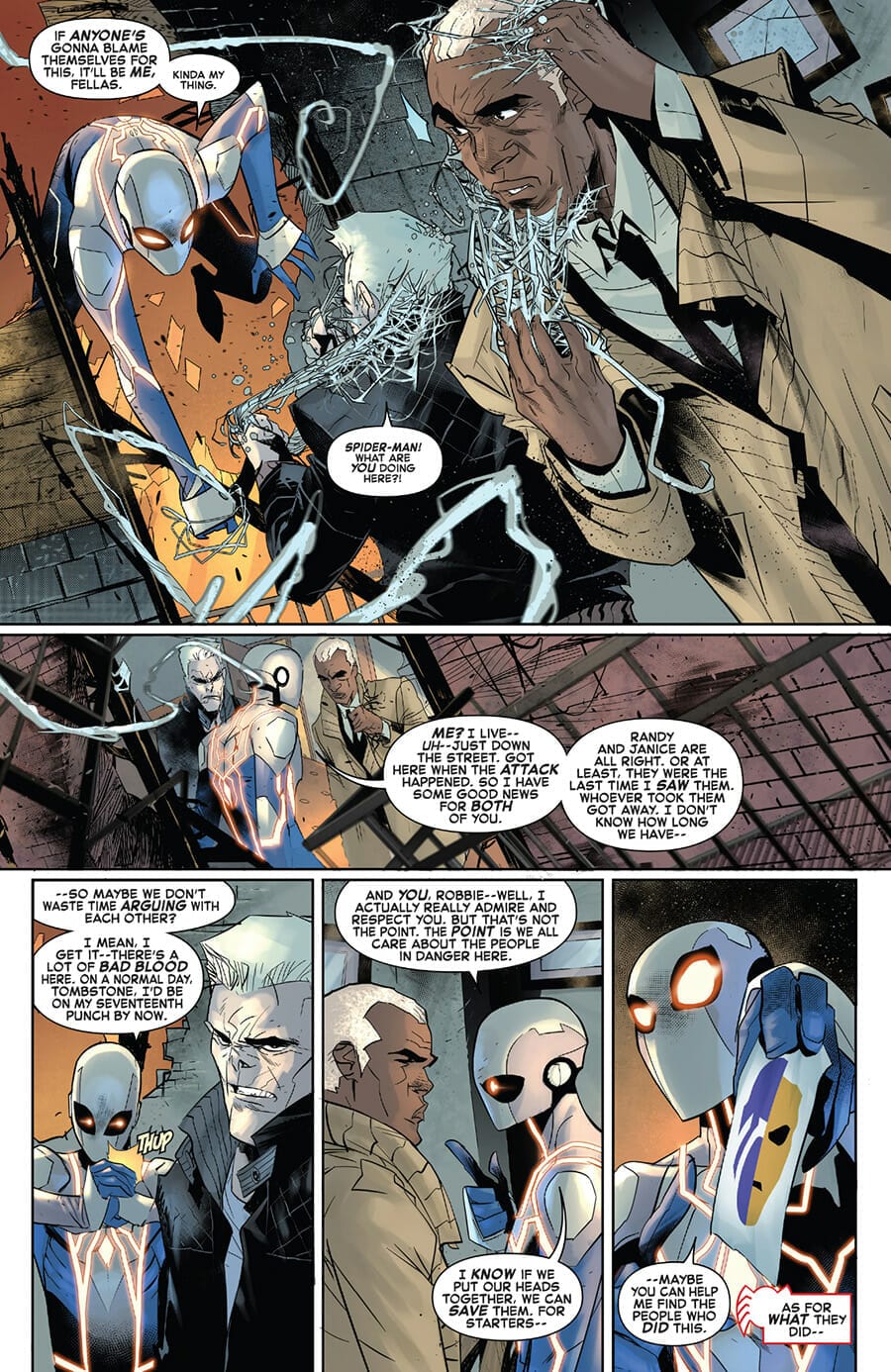 Amazing Spider-Man 64 Spider-Man Recruits Robbie Robertson Tombstone ...