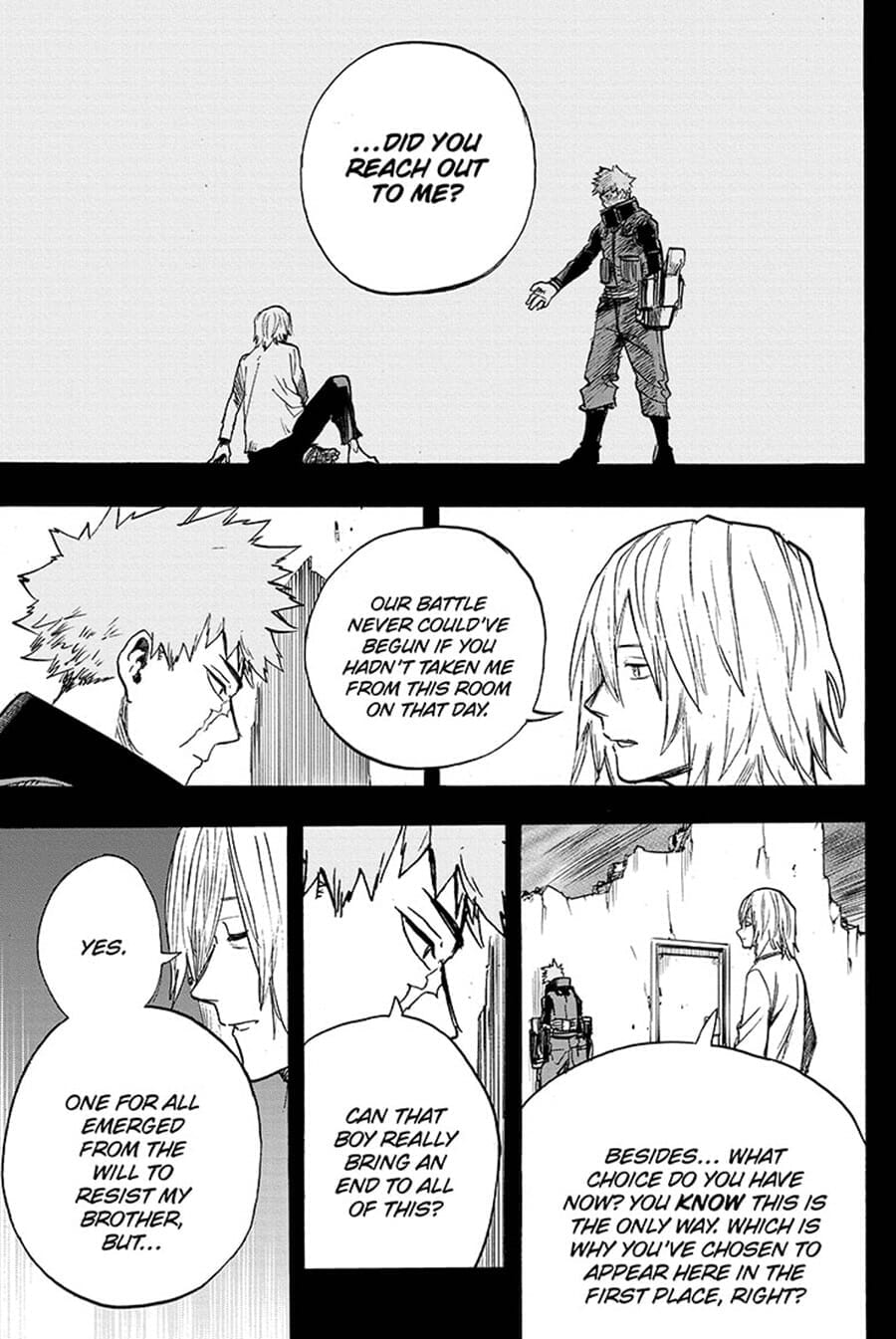 My Hero Academia Chapter 310 One For All History - Comic Book Revolution