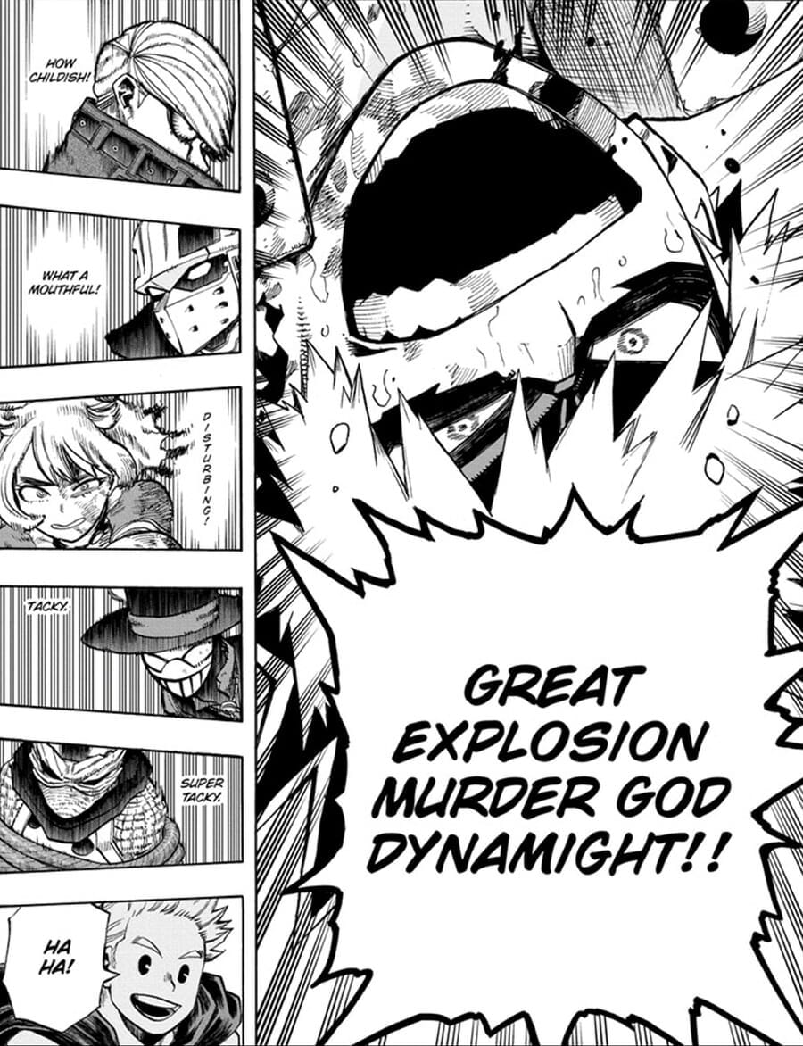 My Hero Academia Chapter 293 Katsuki Bakugo Dynamight - Comic Book ...