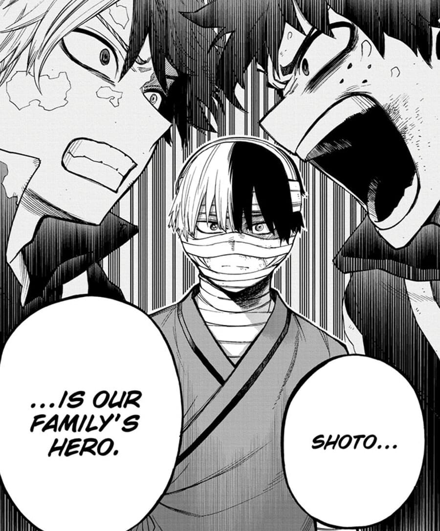 My Hero Academia Chapter 302 Shoto Todoroki - Comic Book Revolution