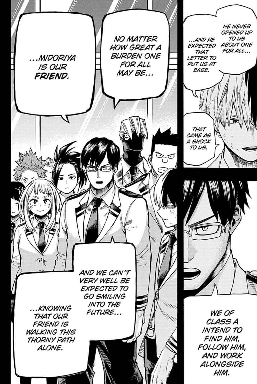 My Hero Academia Chapter 319 "Friend" Review - Comic Book Revolution