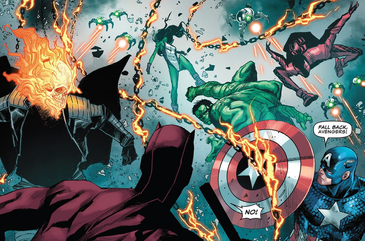 Devils Reign 3 Avengers vs Superior Four - Comic Book Revolution