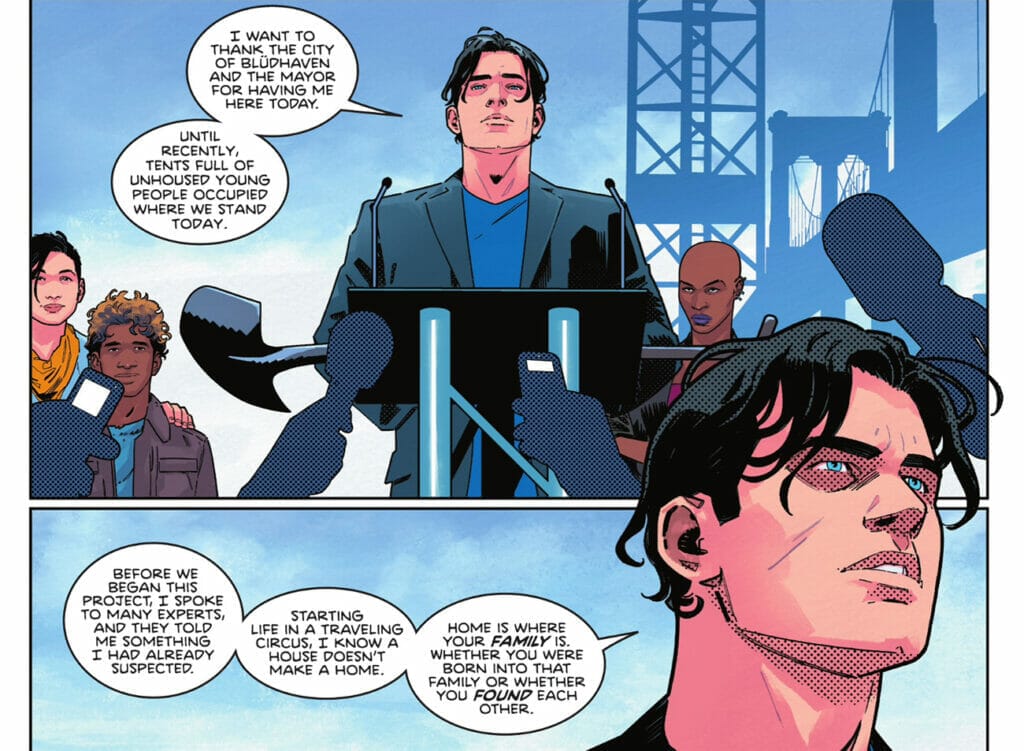 Nightwing #88 Review - Importance Of (Superhero) Family - Comic Book ...