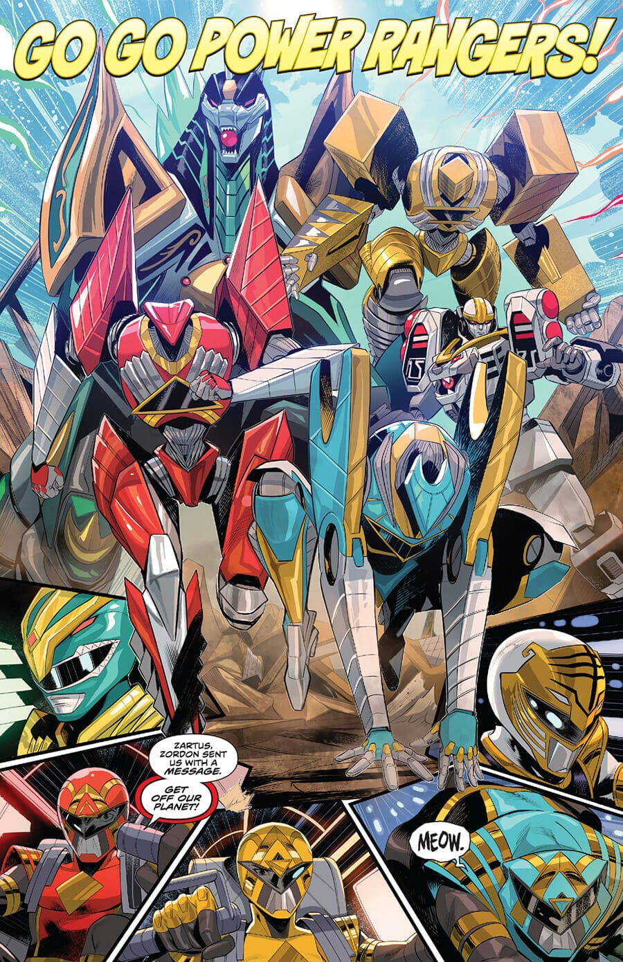 Power Rangers #14 Review - The Eltarian War Part 4
