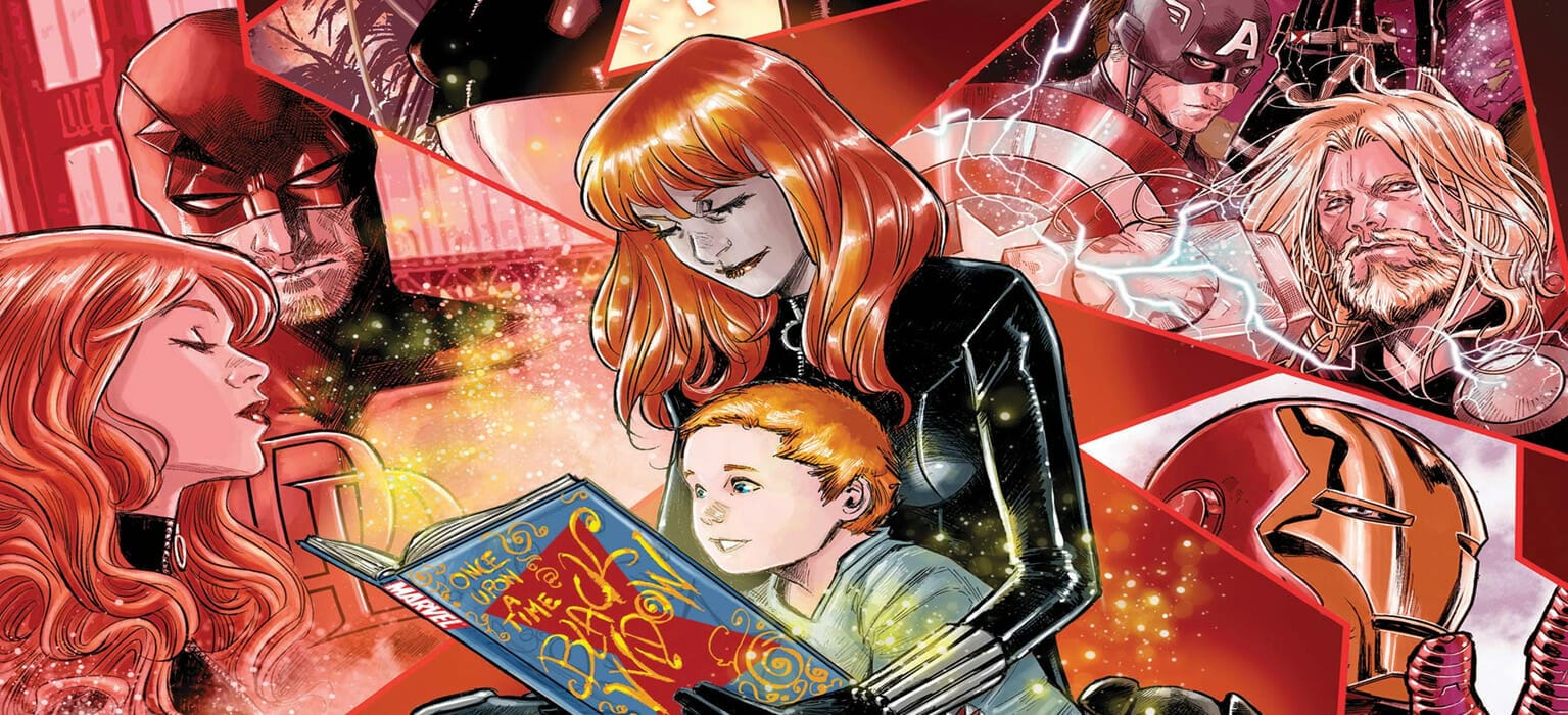 Black Widow Retrospective Banner - Comic Book Revolution