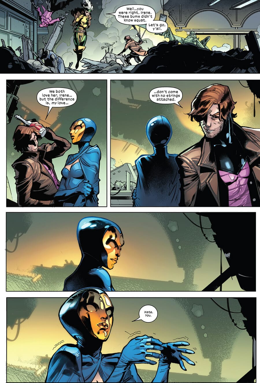 X-Men 9 Destiny Gambit Tension Moment - Comic Book Revolution
