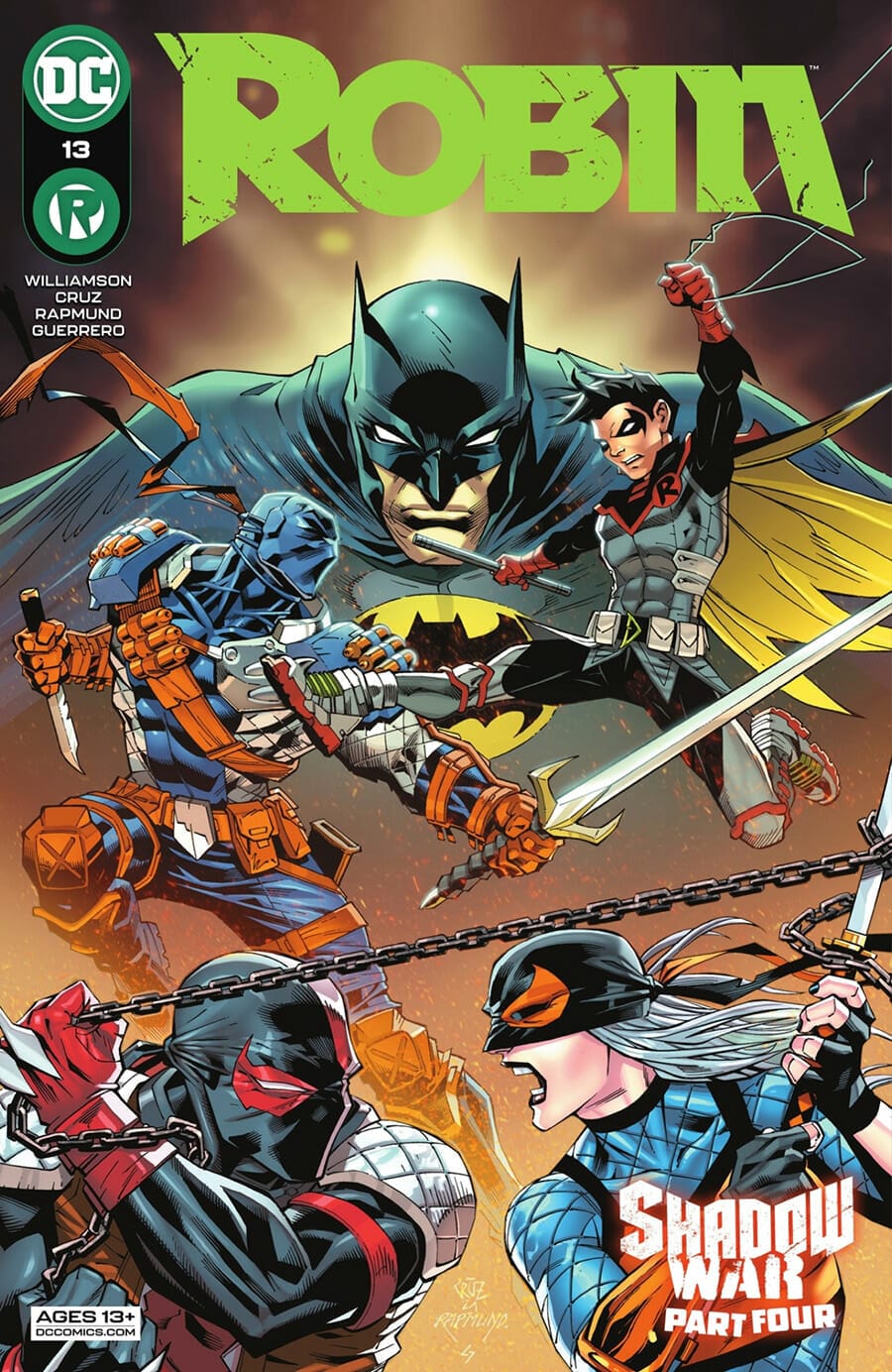 Robin 13 Cover - Comic Book Revolution