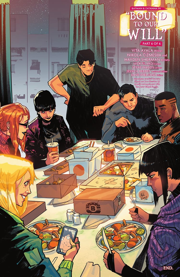 Batman Urban Legends 16 Batman Family Dinner Moment - Comic Book Revolution