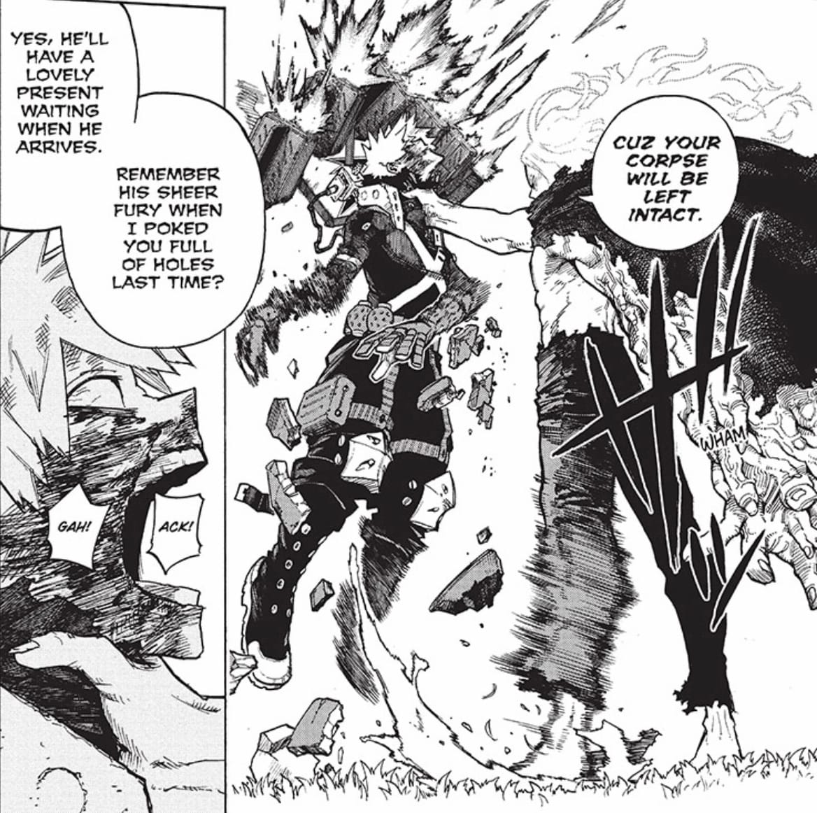 My Hero Academia Chapter 360 Review - The Big Three Vs Tomura Shigaraki
