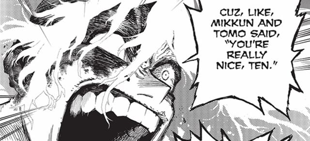 My Hero Academia Chapter 361 Tomura Shigaraki Friends Banner - Comic ...