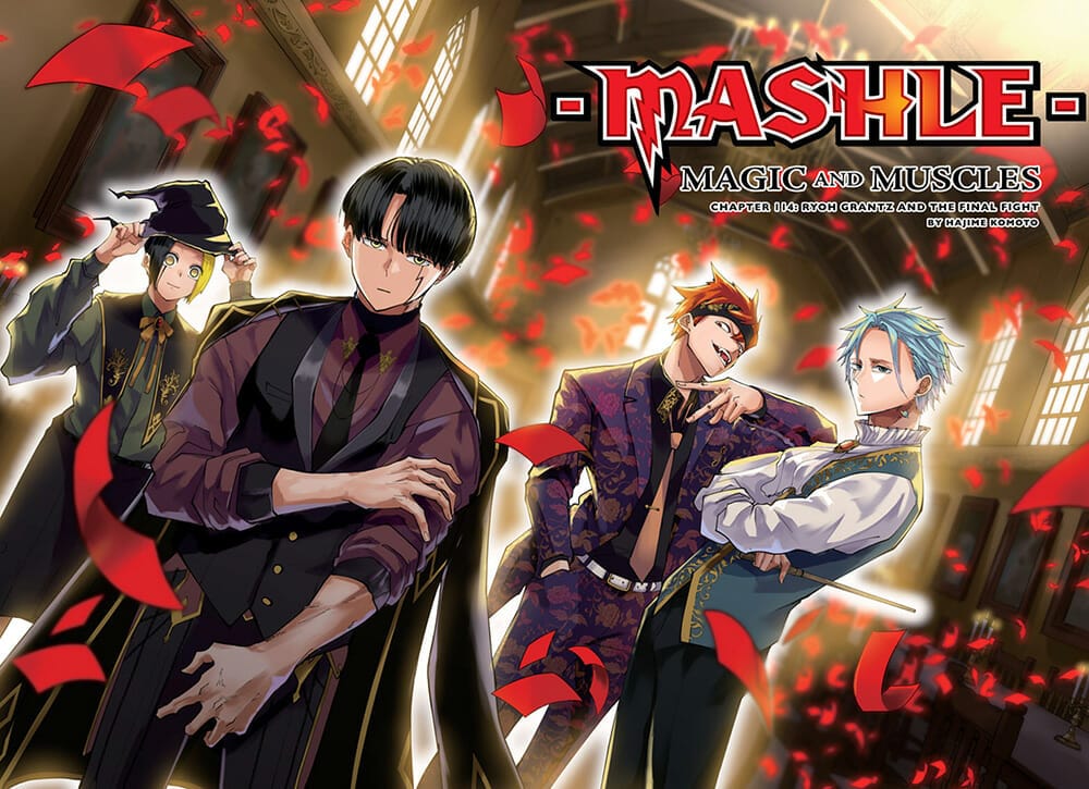 Mashle Magic And Muscles Chapter 114 Color Cover - Comic Book Revolution