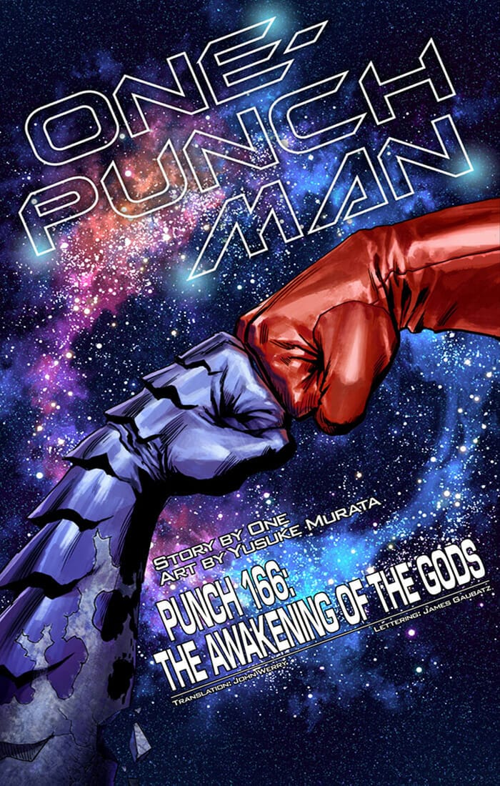 One Punch Man Chapter 166 Color Cover - Comic Book Revolution