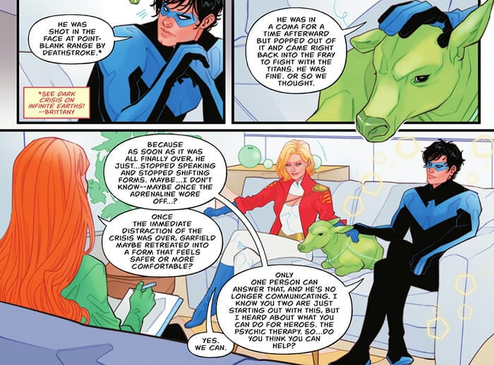 Action Comics 1051 Beast Boy Power Girl Omen Therapy - Comic Book ...