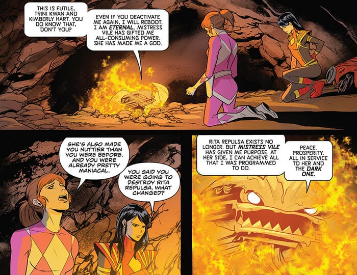 Mighty Morphin Power Rangers 105 Kimberly Trini Alpha-1 - Comic Book ...