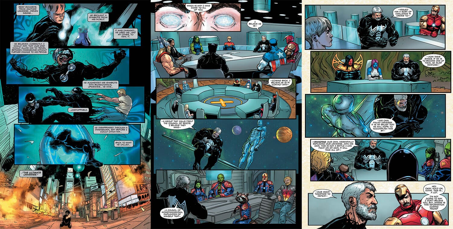 Venom 35 Eddie Brock The Maker Warning - Comic Book Revolution