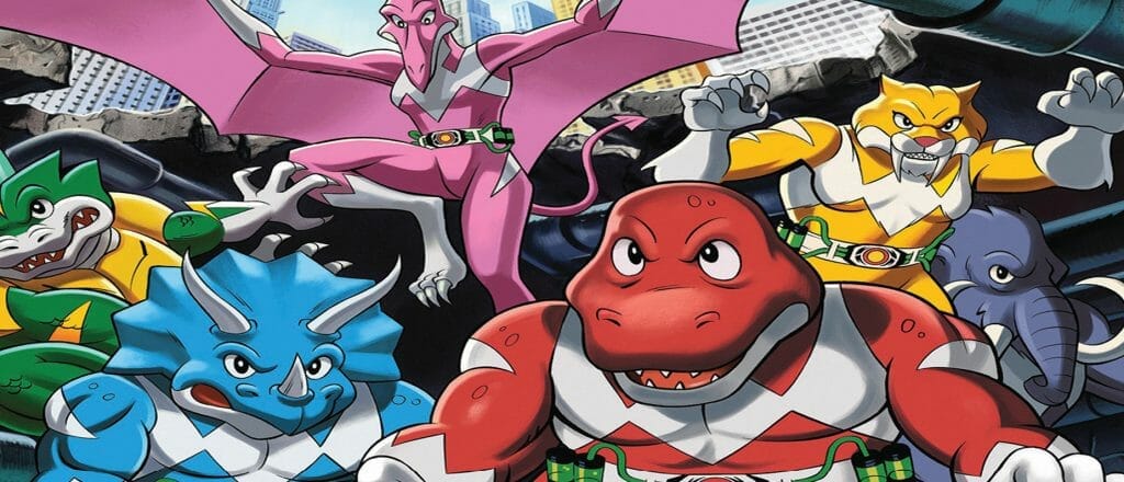 Dimension X Rangers Make Their Debut In MMPR/TMNT II #4