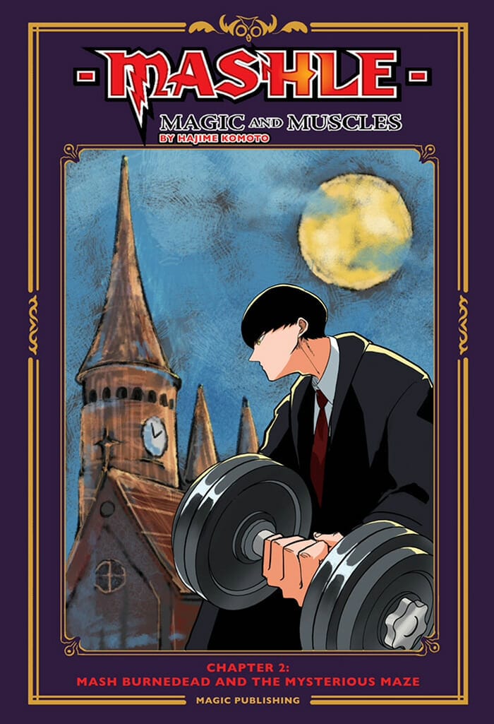 Mashle Magic And Muscles Chapter 2 Color Cover - Comic Book Revolution