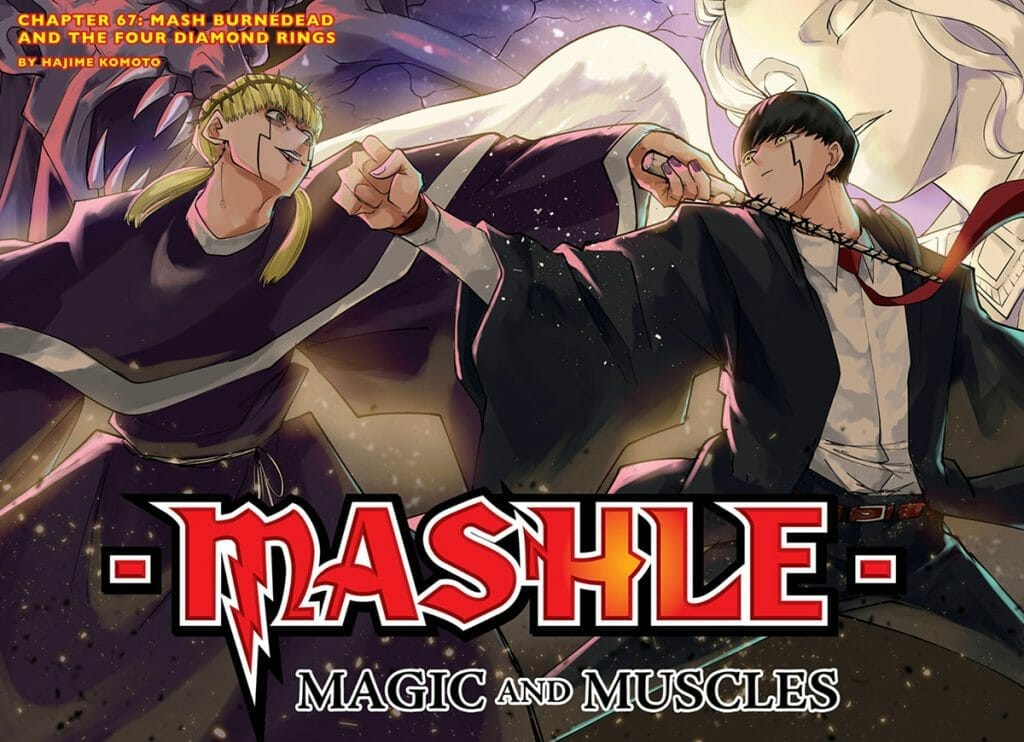 Mashle Magic And Muscles Chapter 67 Color Cover - Comic Book Revolution