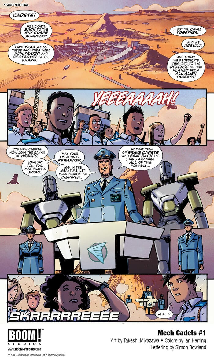 Mech Cadets Sequel Announced Ahead Of Netflix Animated Series - Comic ...