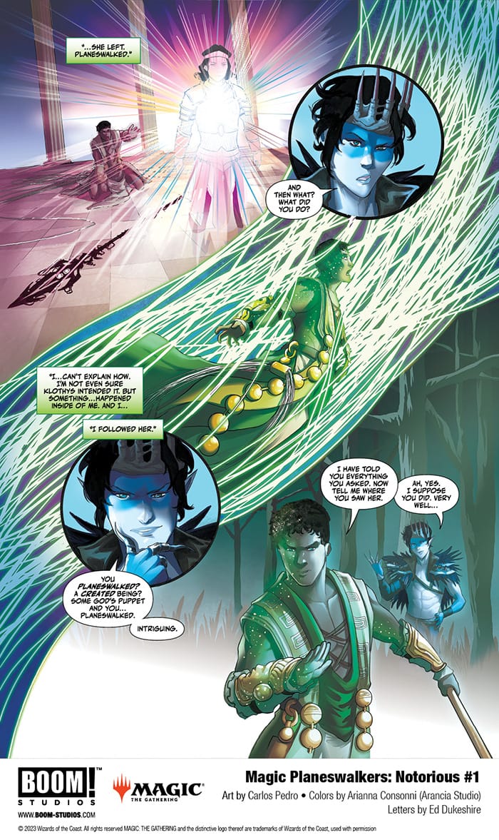 Magic Planeswalkers: Notorious #1 Preview - Comic Book Revolution