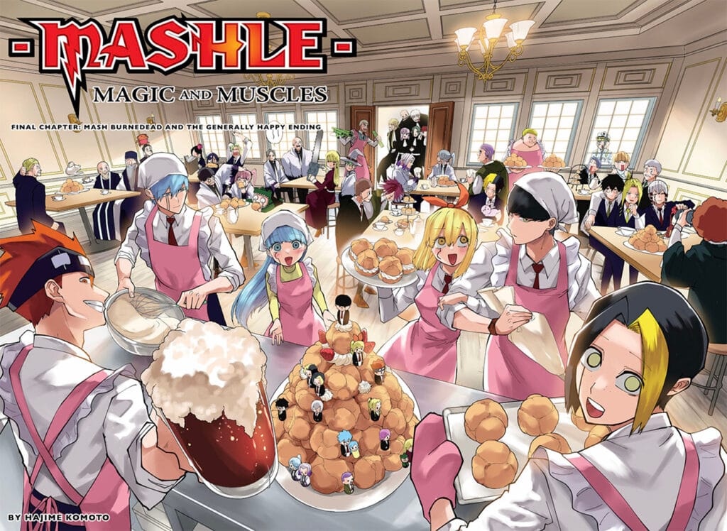 Mashle Magic And Muscles Chapter 162 Mash Burnedead And The Generally ...