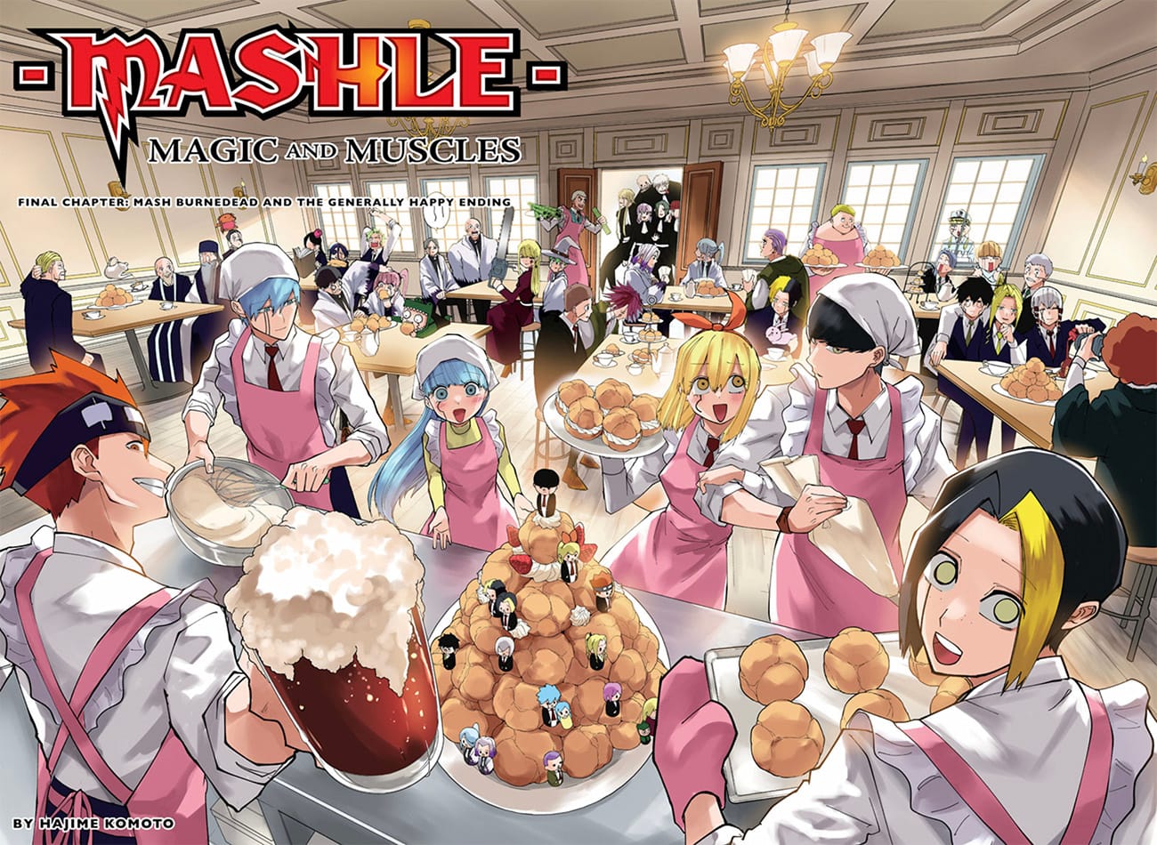 Mashle Magic and Muscles Chapter 162 Mash Burnedead And The Generally ...