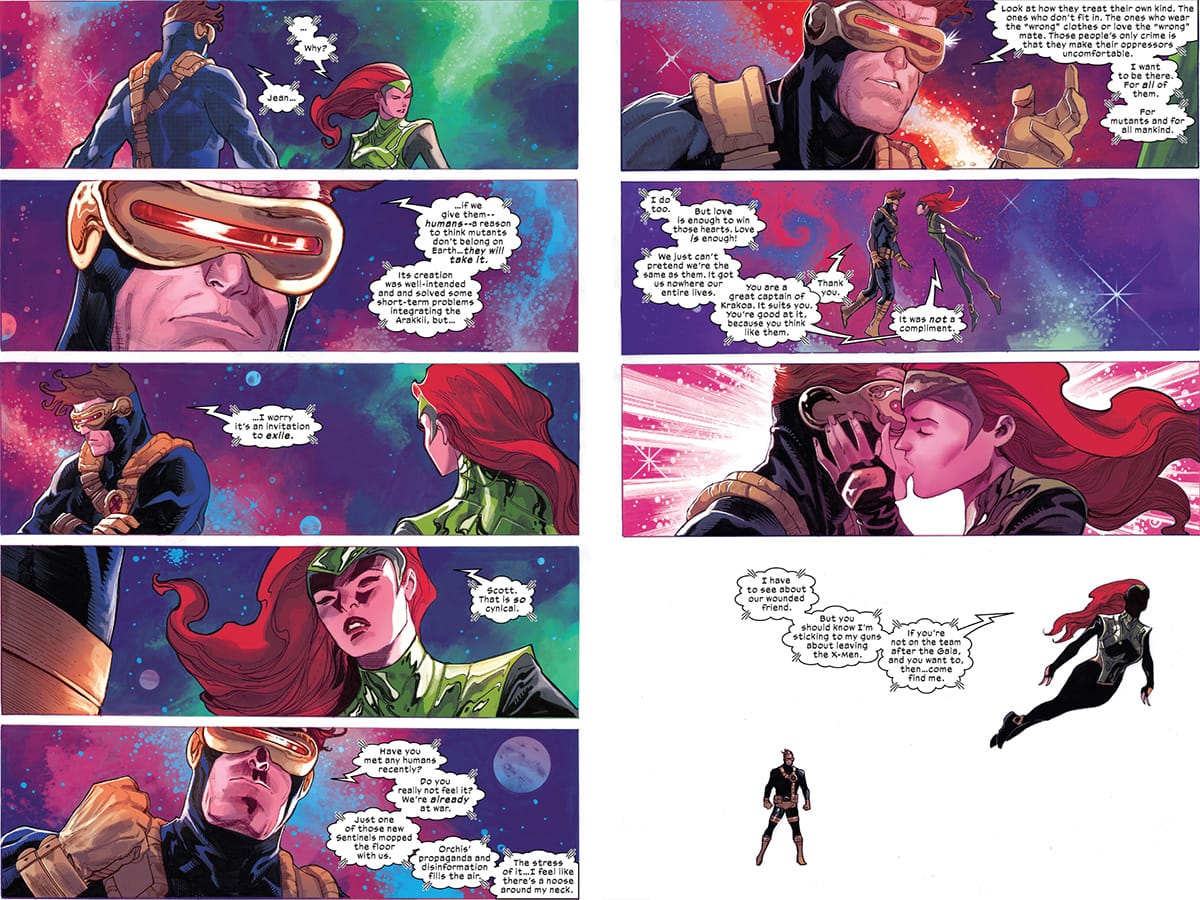 X-Men 24 Scott Summers Jean Grey Mutant Outlook - Comic Book Revolution