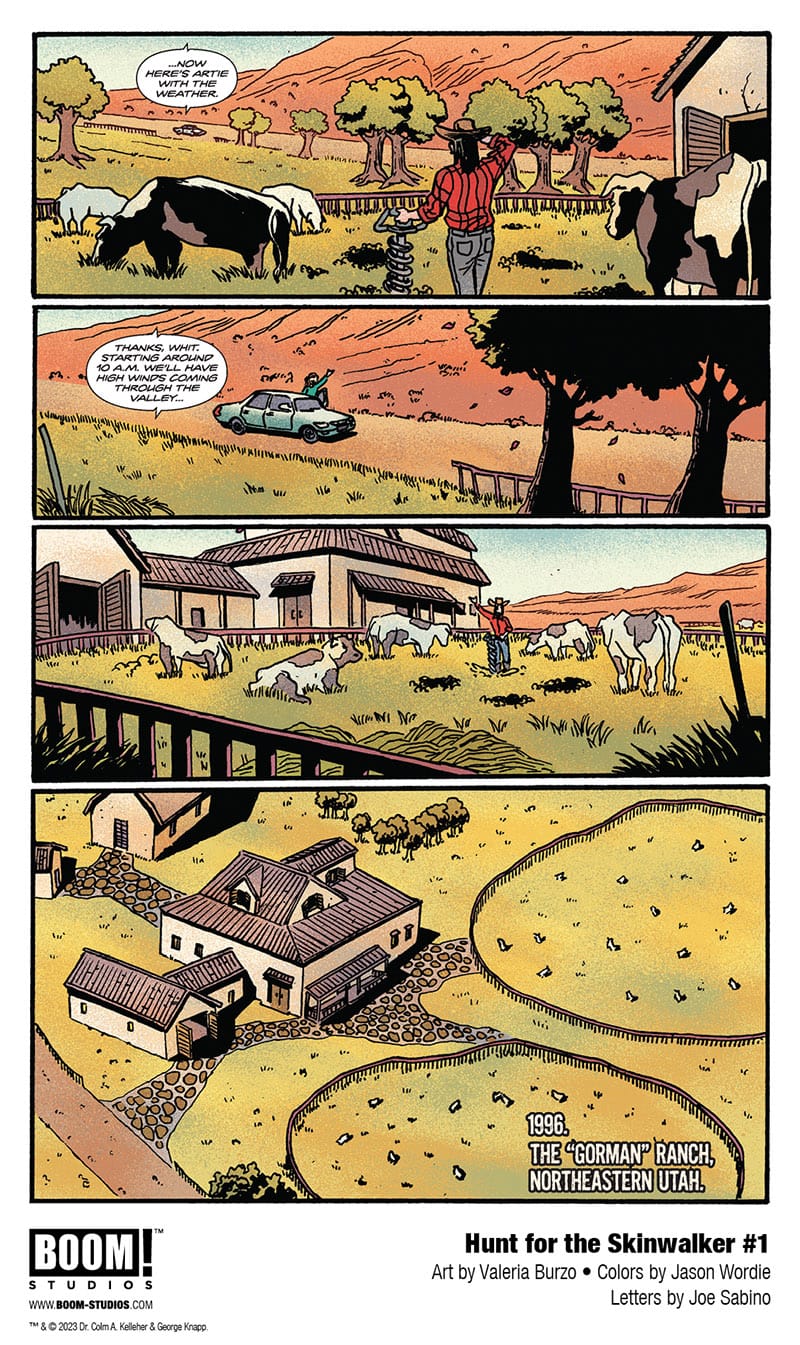 Hunt For The Skinwalker #1 Preview - Comic Book Revolution