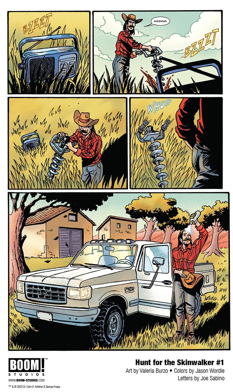 Hunt For The Skinwalker #1 Preview - Comic Book Revolution