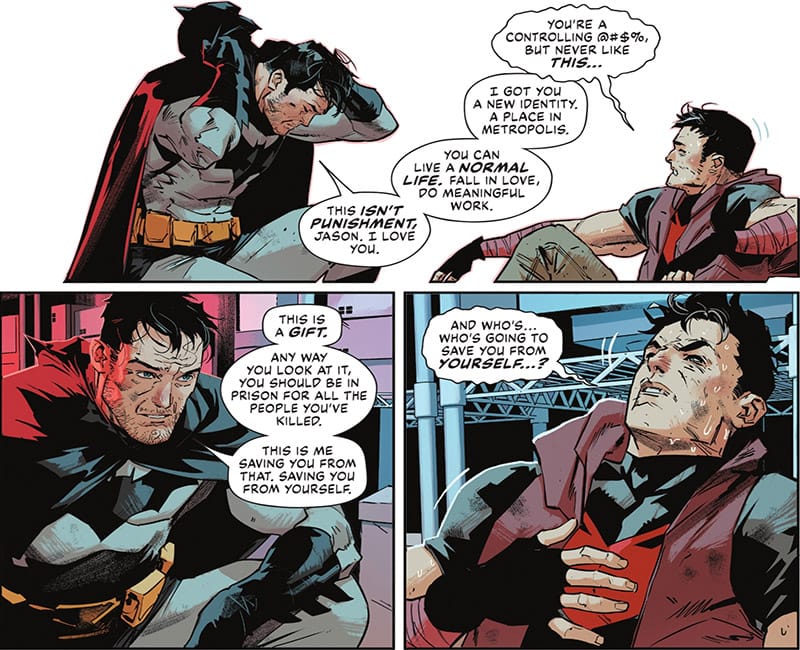 Gotham War: Batman Crosses The Line By Turning On Jason Todd - Comic ...