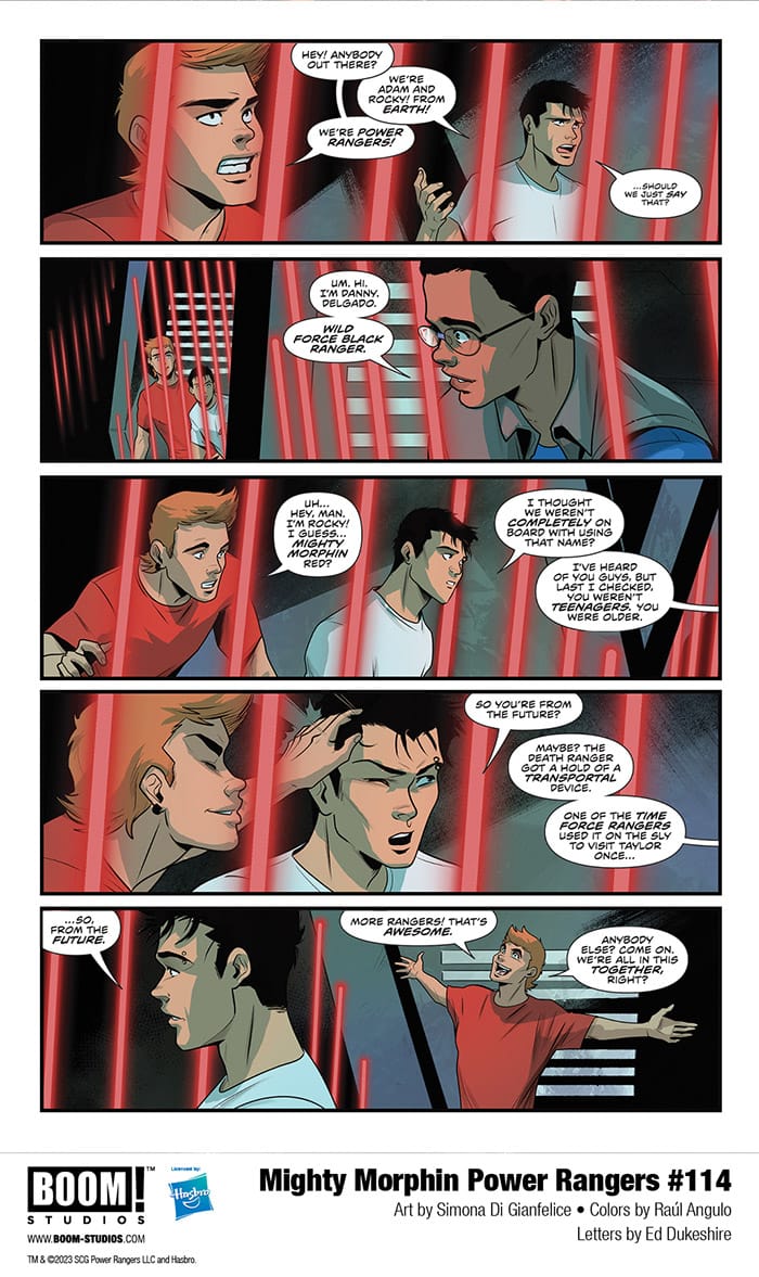Mighty Morphin Power Rangers #114 Darkest Hour Preview - Comic Book ...