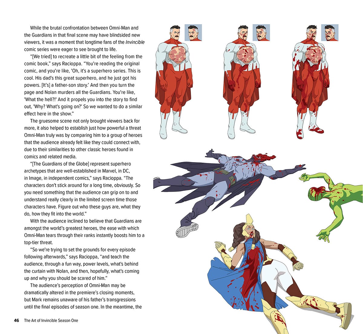The Art Of Invincible Season One Hardcover Preview - Comic Book Revolution