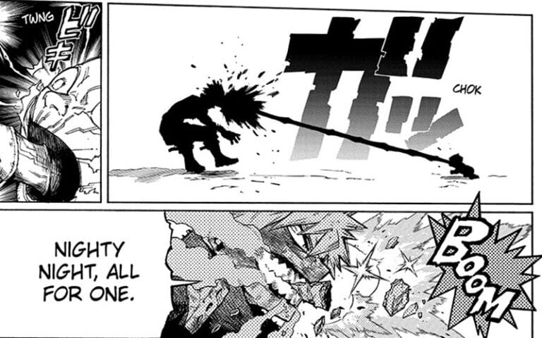 My Hero Academia Chapter 410 Review - "Farewell, All For One!!" - Comic Book Revolution