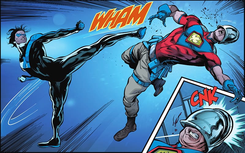 Titans Beast World 5 Nightwing Peacemaker - Comic Book Revolution