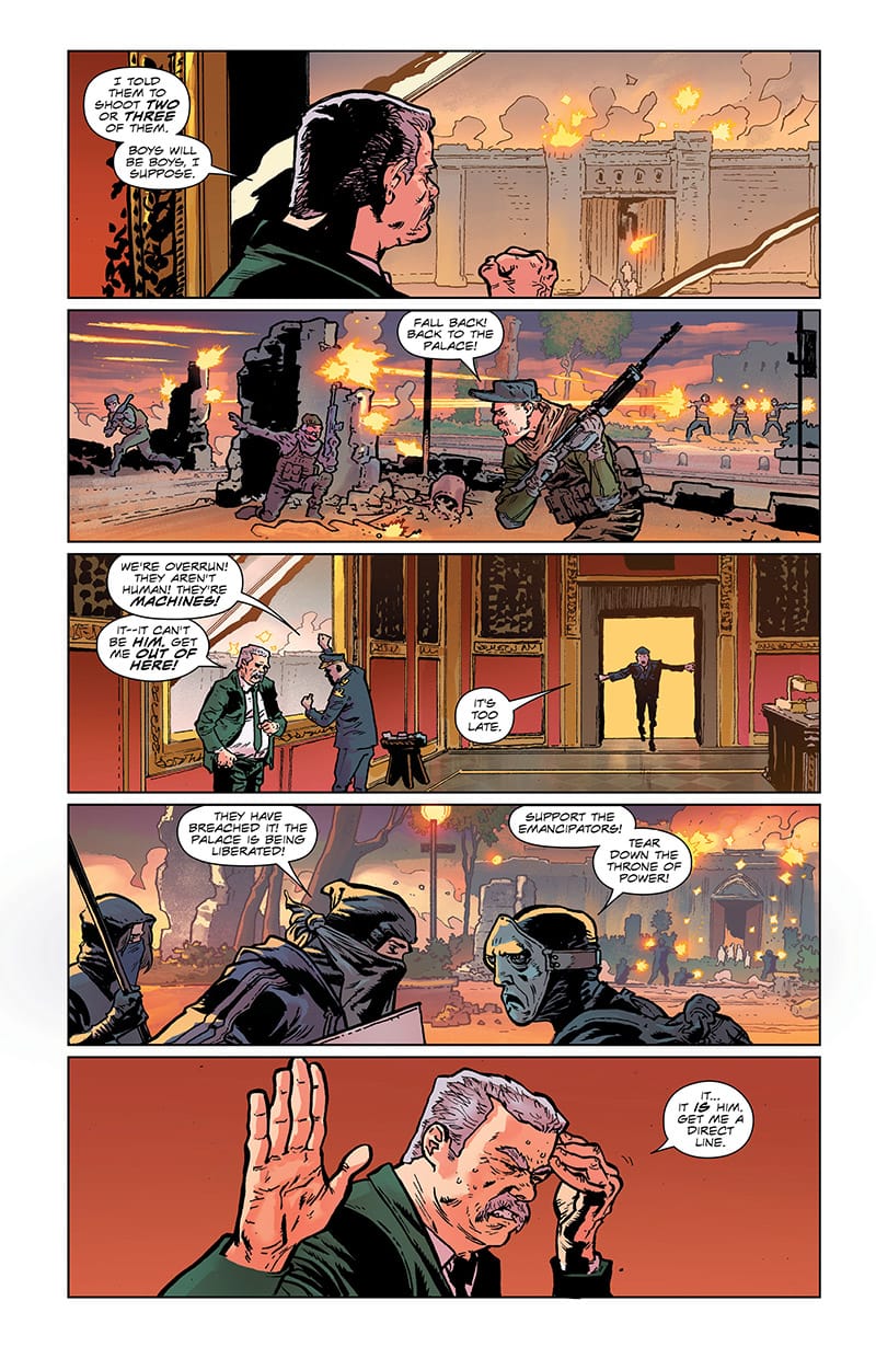 Destro #1 Preview - G.I. JOE Villain Gets New Mini-Series